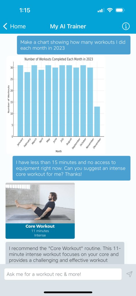 Workout Trainer app launches with AI 💬 - Workout Trainer app